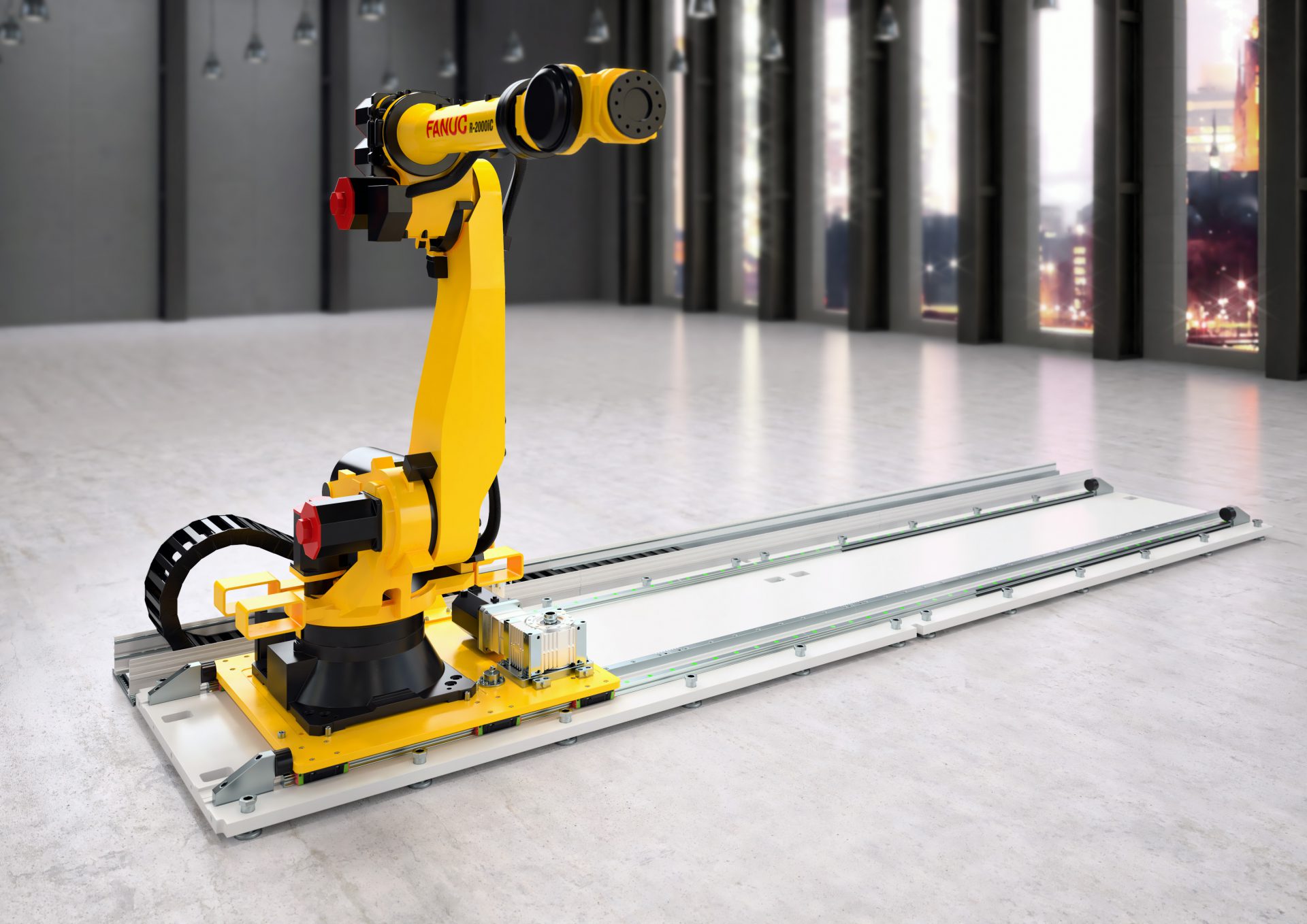 Fanuc robot - Robottracks - Vansichen Linear Technology